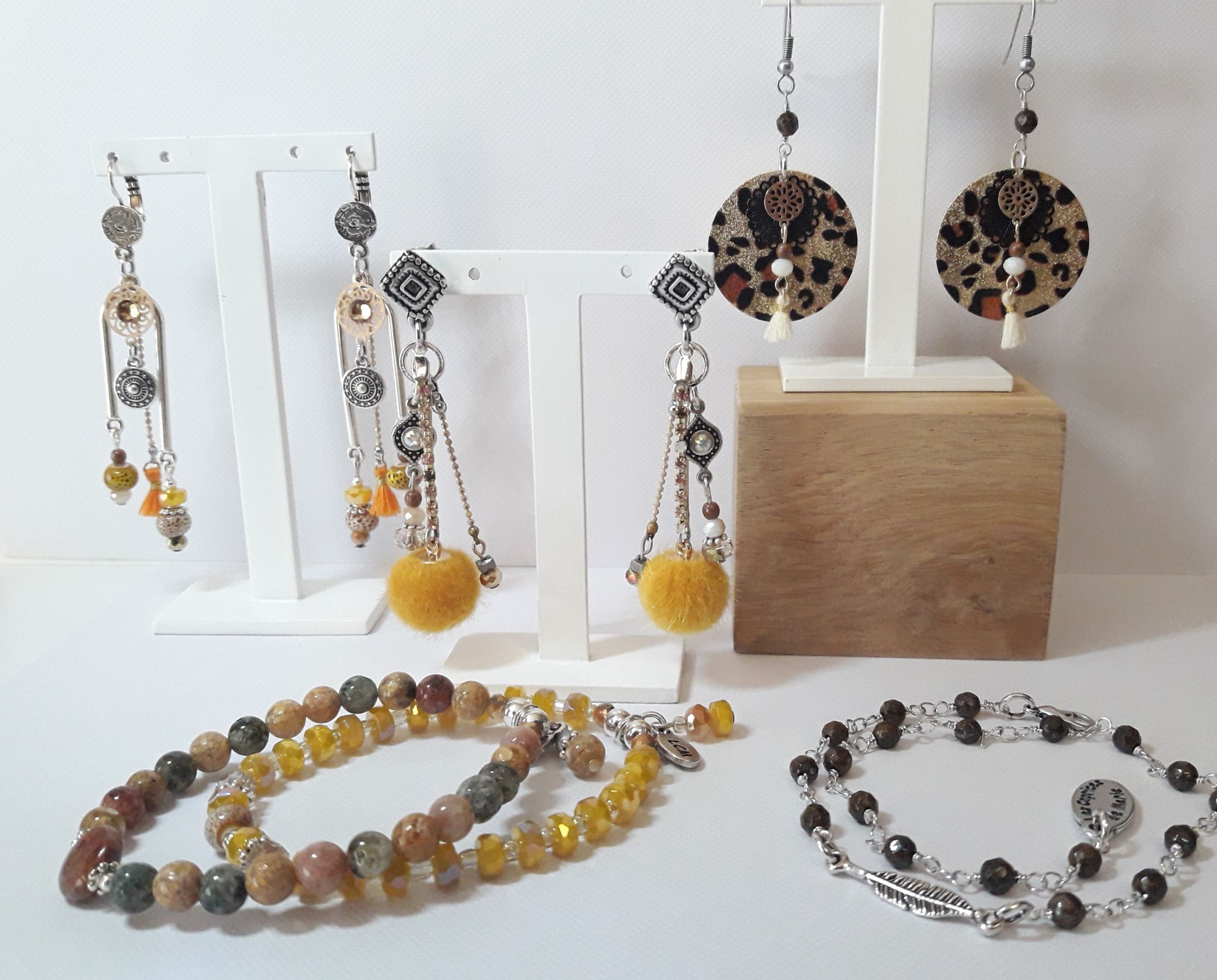 Collection Bijoux Safari - Les Caprices de Marie - Bijoux Fantaisie